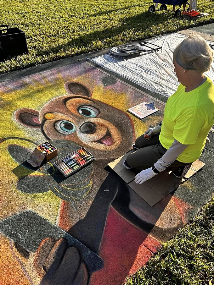 The Chalk Walk Festival transforms sidewalks into canvases, proving Bartow's cultural scene isn't just for snowbirds seeking refuge from winter.