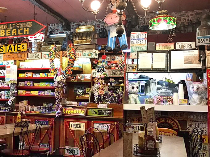 This isn't just a candy counter—it's a time machine to childhood where decisions were deliciously difficult and joy came wrapped in colorful paper.