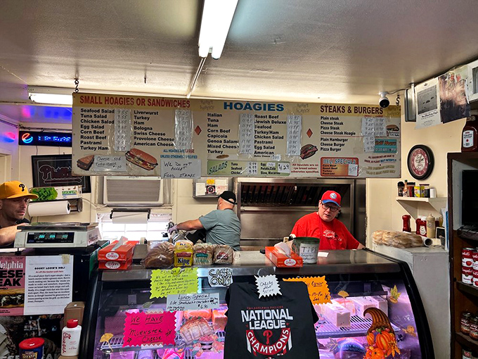 Behind this counter, sandwich artists work with the precision of Swiss watchmakers and the soul of Italian grandmothers.