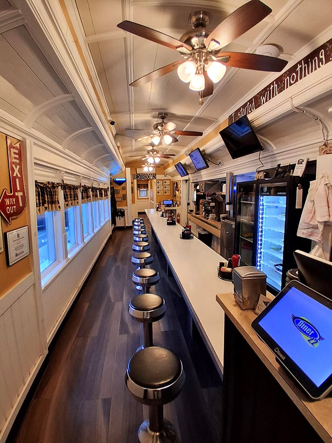 The heart of any great diner is its counter—a front-row seat to the choreographed dance of servers and short-order cooks.
