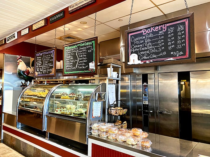 The bakery counter—where willpower goes to die and "I'll just have one" becomes the biggest lie you'll tell yourself today.