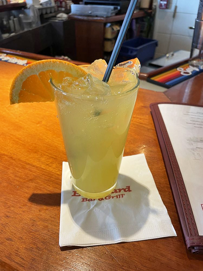 The Orange Crush—Maryland's unofficial summer cocktail—bright, refreshing, and deceptively potent. Consider yourself warned.