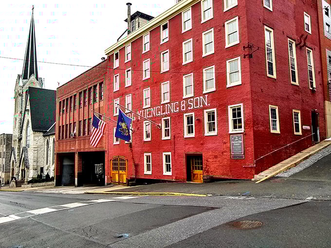 America's oldest brewery, Yuengling, adds both history and happy hour to Pottsville's appeal, proving some traditions are worth preserving for nearly two centuries.
