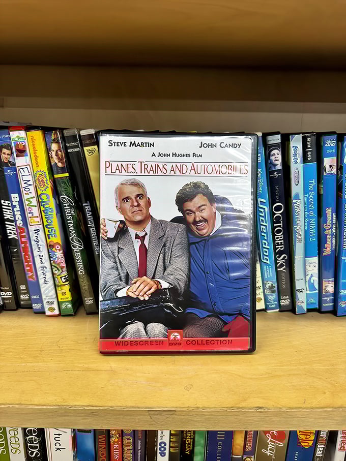Steve Martin and John Candy's classic road trip comedy—perfect for those nights when your own travel plans involve only the couch.