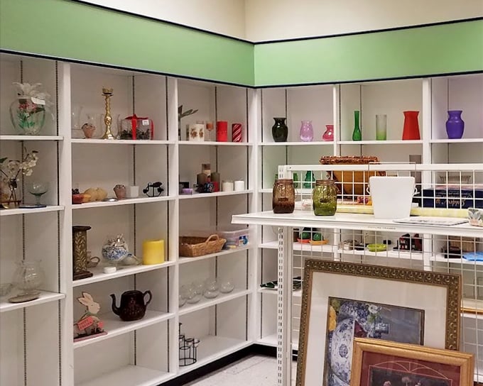 The home décor section resembles a museum where you can actually take the exhibits home. Each shelf tells a different design story.