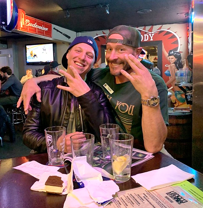 Nothing like good friends, cold drinks, and a night that promises more laughter than last call.