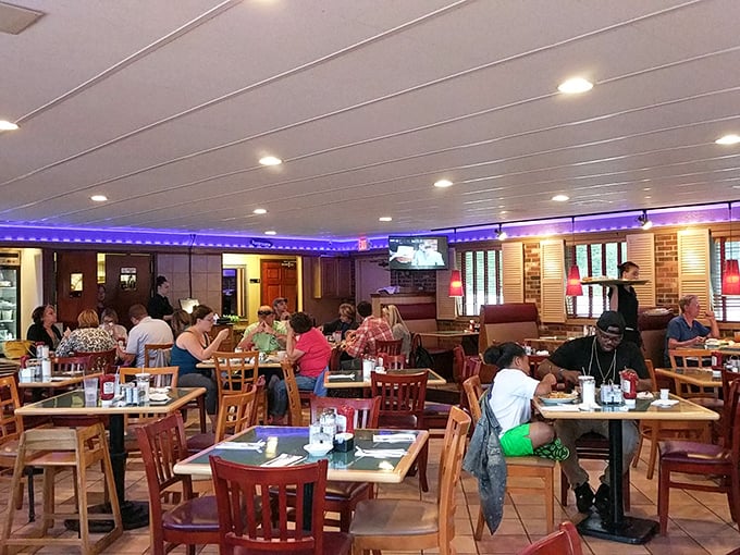 Bustling with activity even during off-peak hours – the universal sign that locals know something visitors should discover.