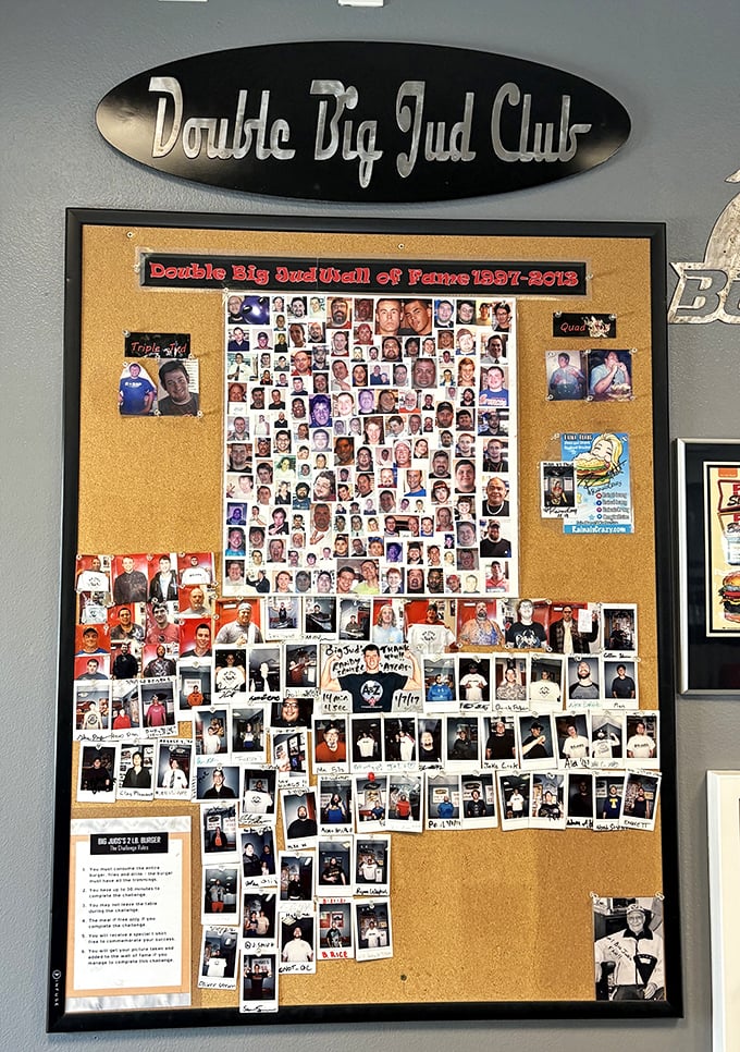The Wall of Fame showcases brave souls who've conquered the impossible—it's Mount Rushmore for those with iron stomachs.