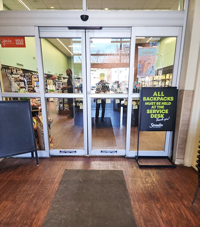 Those automatic doors open to possibilities – and probably the best lunch decision you'll make all week.