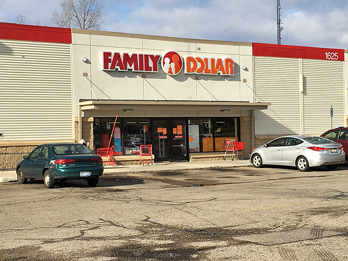 Dollar stores making sense here because people actually need to stretch their budgets, not just pretend to.