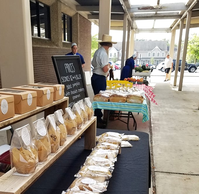 At Lewistown's farmers market, Amish baked goods and local produce create a shopping experience no app can deliver—authenticity you can actually afford.