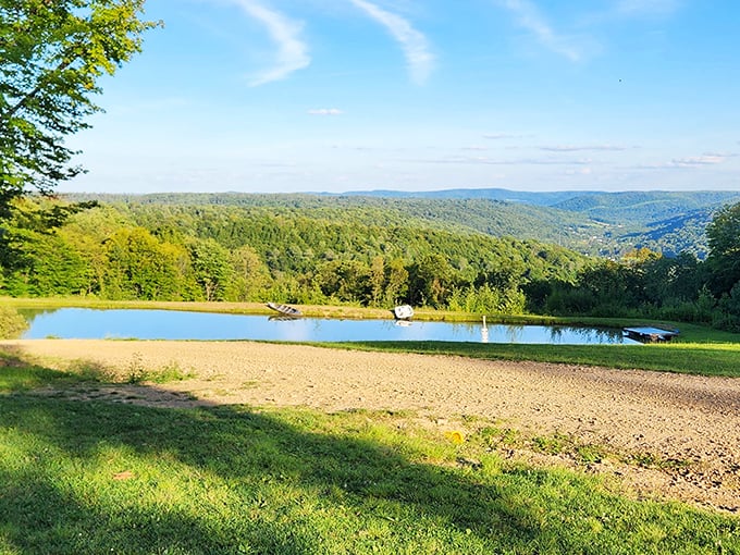 Nature's splendor on full display—Smethport's surrounding landscape offers retirement views that no condo balcony could ever hope to match.