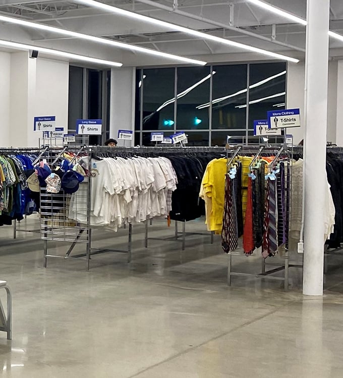 The men's department offers a sartorial time capsule where vintage meets modern, and yesterday's splurge becomes today's steal.