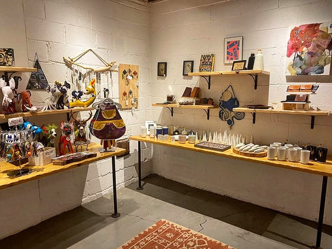 The artist marketplace proves you can indeed take a piece of The Millworks experience home with you—just not the chef, unfortunately.