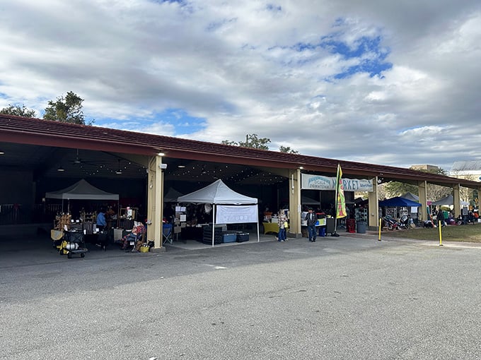 The Ocala Downtown Market brings local flavors together under one roof – where farmers and artisans prove Florida grows more than just oranges and retirees.