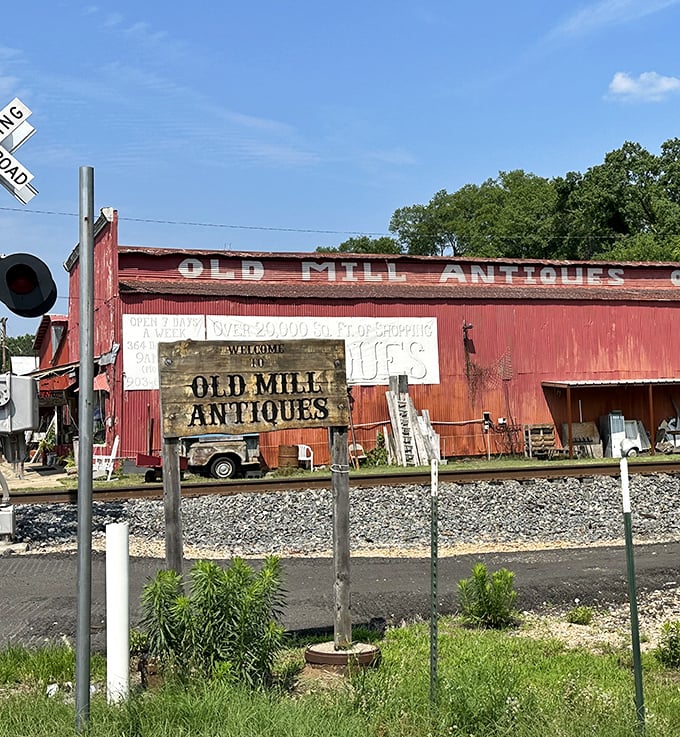 Old Mill Antiques promises treasure hunting on an epic scale – where one person's discarded history becomes another's prized possession.
