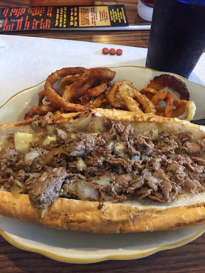 The Philly cheesesteak – a sandwich so honest and straightforward it could run for political office on a platform of "just being delicious."