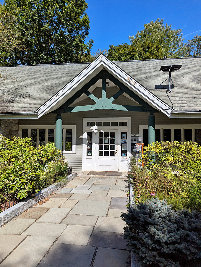 This welcoming community building features charming coastal-inspired details that reflect Pleasantville's connection to nearby Atlantic coastal waters.