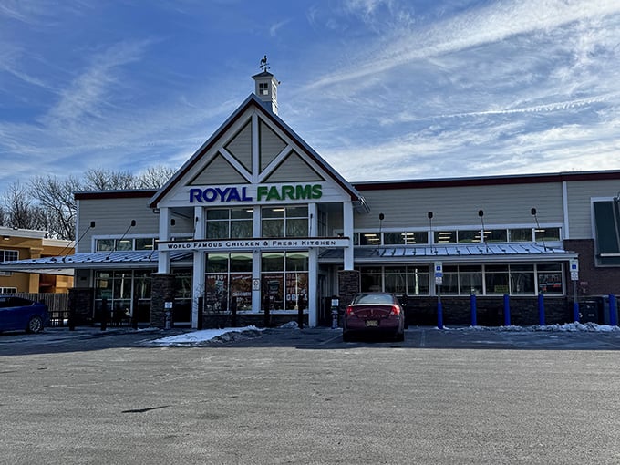 Royal Farms offers convenient shopping without big-city markup—because retirement should include affordable chicken, not just affordable housing.