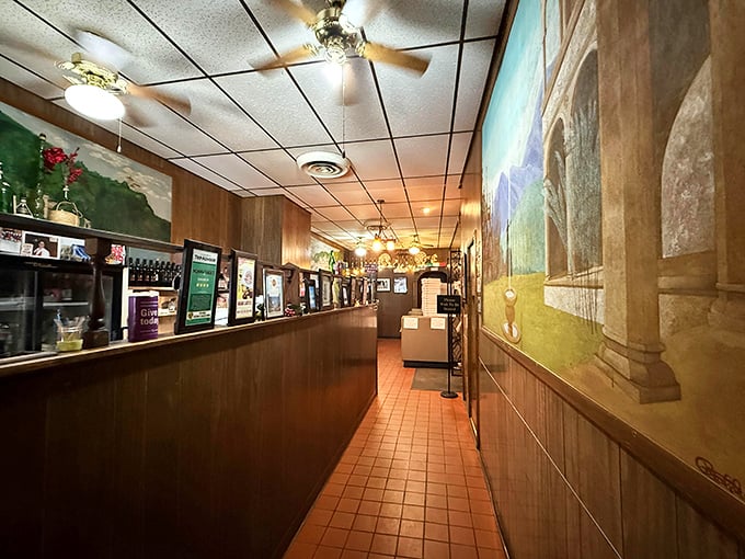 The service counter tells stories of countless takeout orders and "I'll be right with you" promises to hungry patrons lined up for their Italian fix.