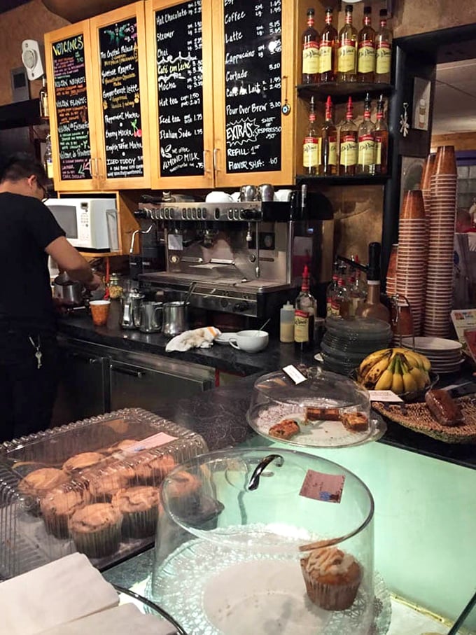 Where the magic happens – baristas transform ordinary beans into extraordinary experiences with practiced precision.