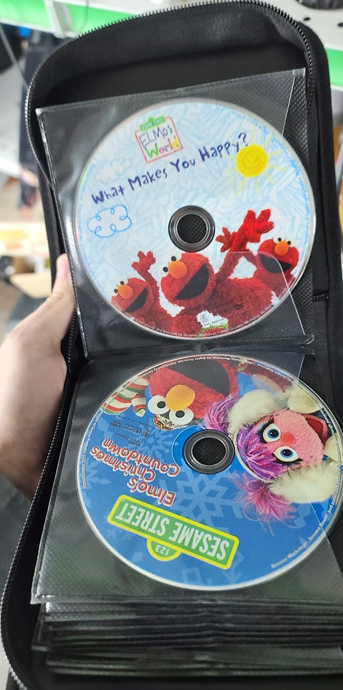 Childhood nostalgia in DVD form! Elmo doesn't care that streaming exists—he's still bringing joy at a price that makes both parents and kids smile.