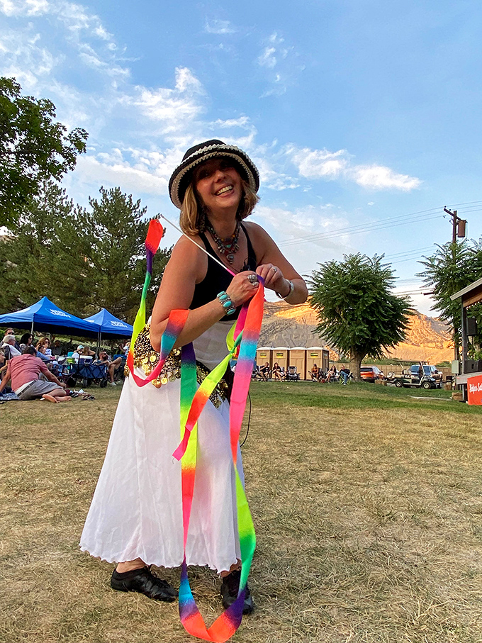 Festival season in Helper brings out colorful characters and even more colorful streamers—proof that small towns know how to throw a proper shindig.