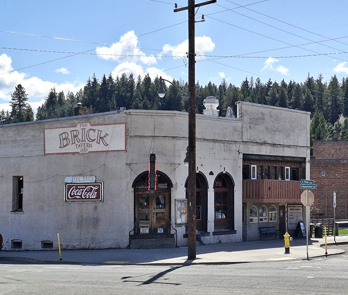The Brick Saloon stands as Washington's oldest continuously operating bar, where cold beers have comforted coal miners since 1889.