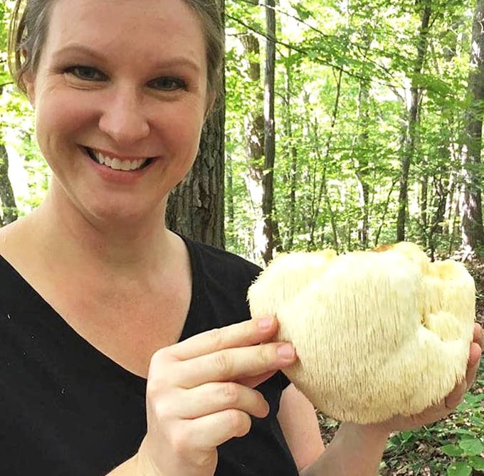 Foraging for wild mushrooms in West Virginia's forests—where dinner ingredients require a treasure hunt and a good field guide.