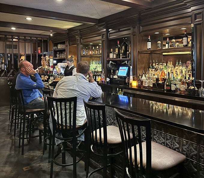 The bar at Charlie Gitto's isn't just where drinks are served—it's where stories unfold, friendships form, and Italian hospitality flows as freely as the wine.
