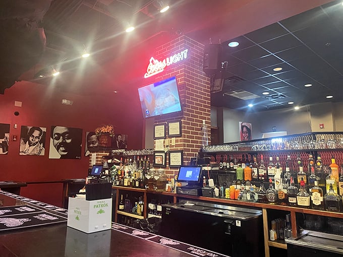 Even the bar area pays homage to barbecue legends, where you can toast to the pitmasters who've made Kansas City a smoked meat mecca.