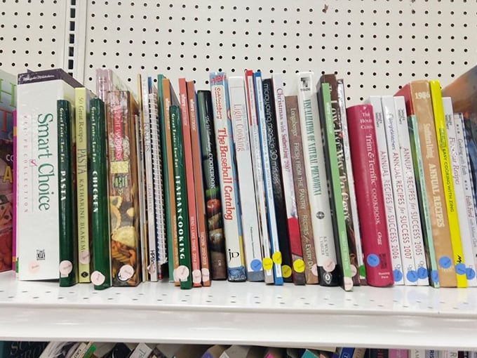 Cookbooks holding secrets to grandma's recipes – minus the "pinch of this" and "dash of that" measurements.