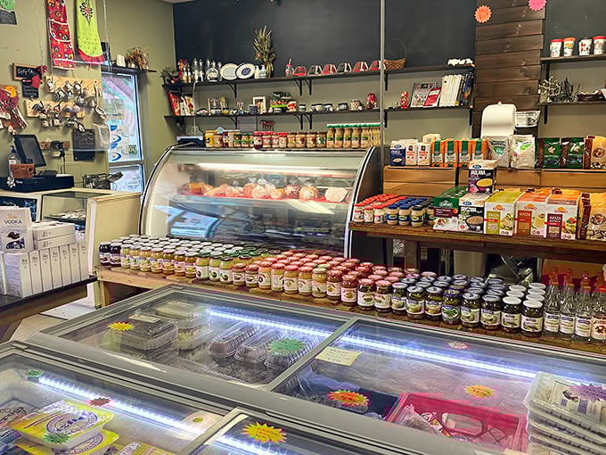 The deli counter displays imported treasures that make Polish expats misty-eyed and food enthusiasts reach for their wallets with reckless abandon.