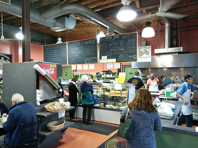 The lunch rush – a beautiful choreography of hungry patrons and efficient service that would make Broadway producers jealous.