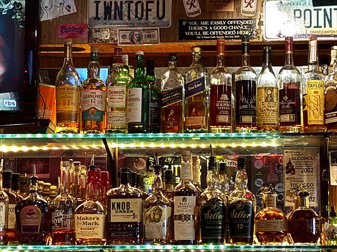The bar at The 5 Point doesn't stock bottles—it collects stories. Each pour comes with decades of Seattle history and zero pretension.