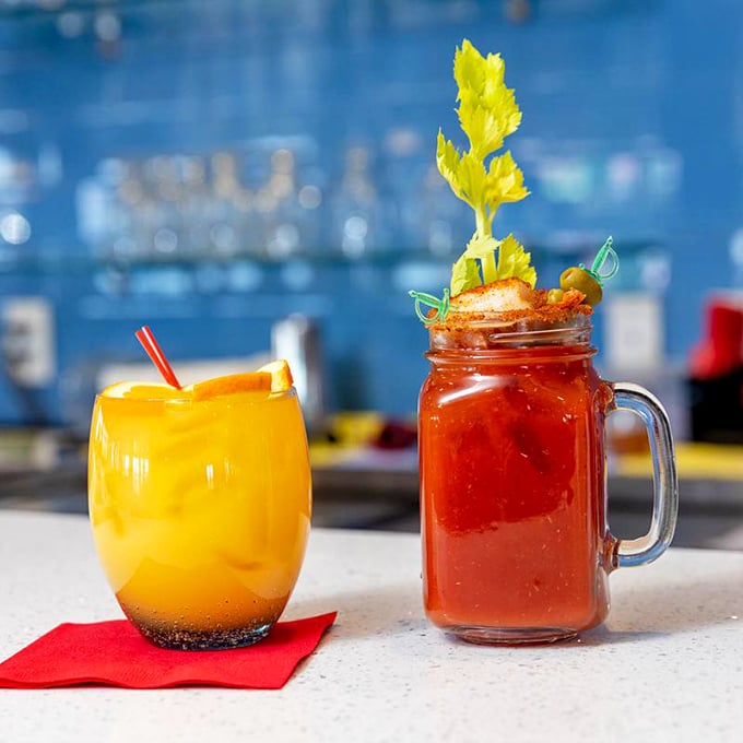 These drinks aren't just beverages—they're liquid works of art that make you wonder if the bartender moonlights as a color therapist.