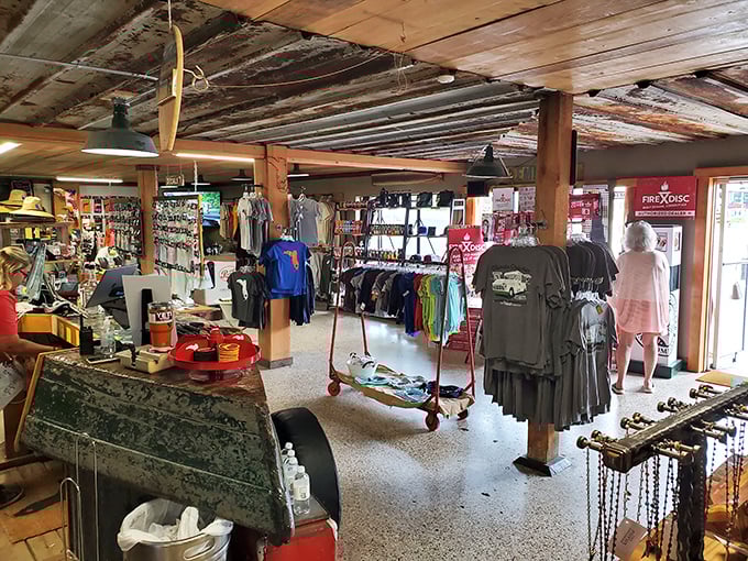 Not just a gift shop – it's where you buy tangible memories and T-shirts to prove you found the place before it went viral on social media.