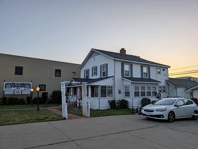 The Hagerman House welcomes visitors with classic Americana charm and a porch that practically demands lemonade sipping.