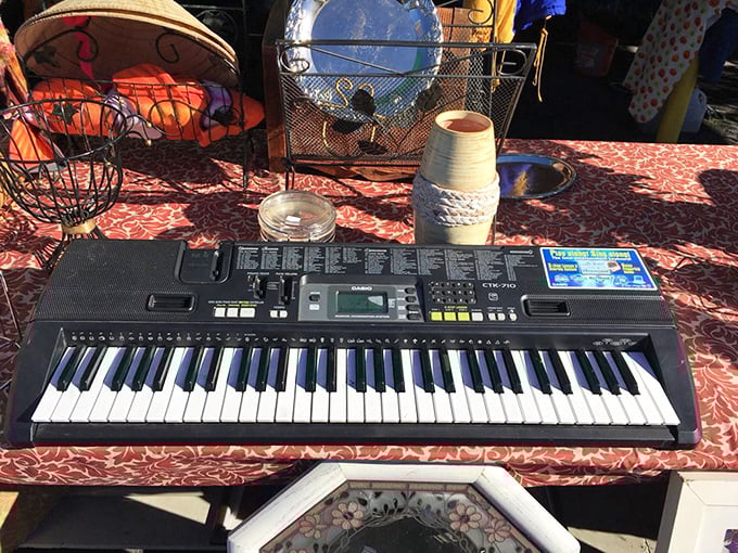 The keyboard that might have launched a thousand garage bands. One person's downsized musical ambition becomes another's new creative outlet.