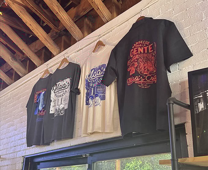 T-shirts that let you wear your meat loyalty with pride. Because sometimes saying "I love barbecue" isn't enough—you need to advertise it.
