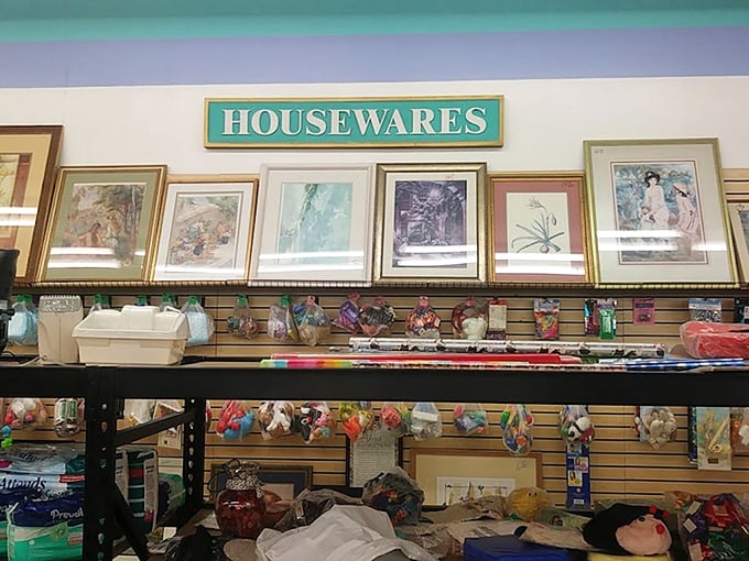 Wall art that ranges from "grandma's guest room" to "surprisingly sophisticated." The perfect place to find that missing piece for your gallery wall.