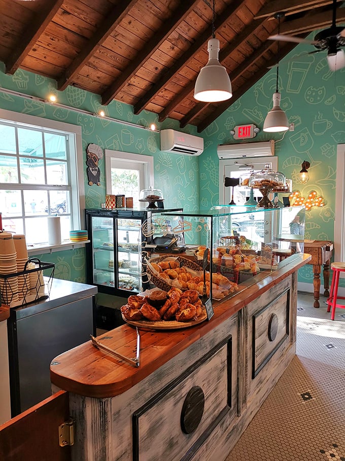 The pastry counter is a dangerous place for those with little willpower—each croissant and muffin practically begging to join your breakfast order.