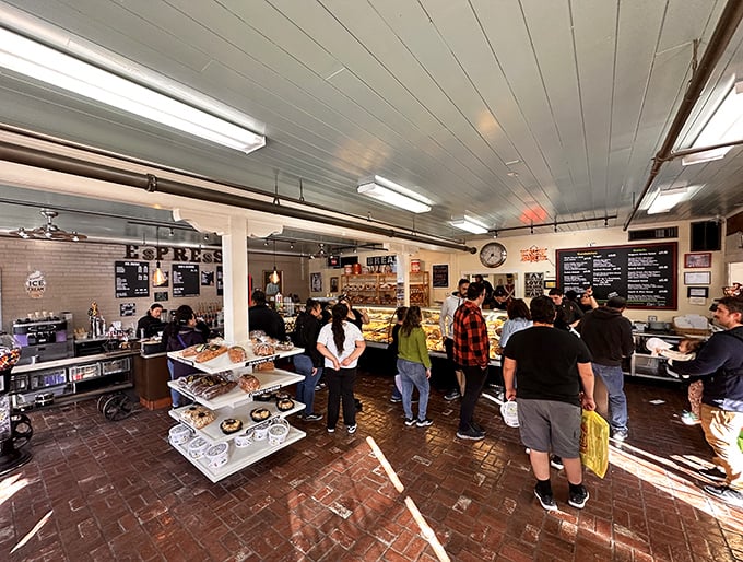 The line forms early at Birkholm's – a testament that some things are worth waiting for, like concert tickets in the '70s or these legendary pastries.