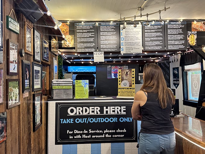 The ordering counter – where dreams are placed and hunger pangs begin their countdown to satisfaction.