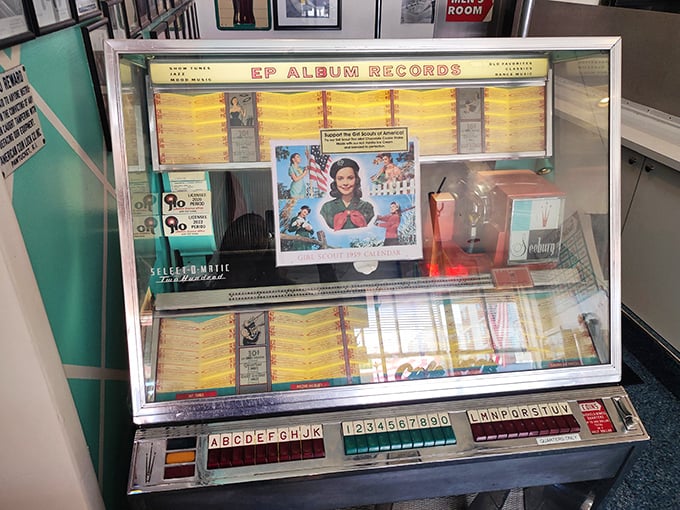 That vintage jukebox isn't just decoration – it's a time machine with a really great soundtrack.