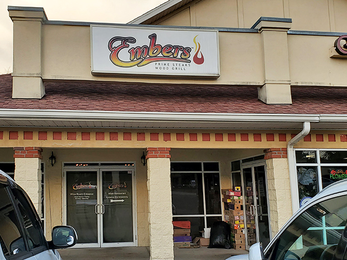 Strip mall location, downtown flavors – Embers proves great steaks don't need fancy addresses to make your taste buds dance.