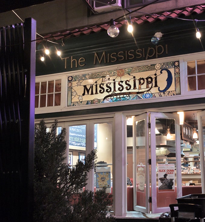 Mississippi Avenue's quirkiest pizza joint wears its personality on its sleeve – and its vintage storefront.
