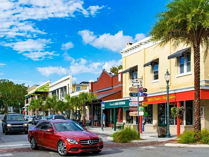 Mt. Dora: Brick streets and charming shops make this town feel like a movie set. Florida's festival city knows how to set a scene.