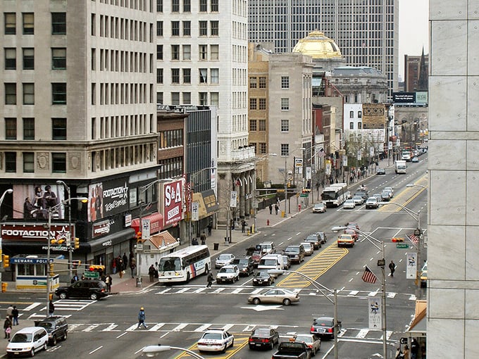 Newark’s bustling downtown blends grand old architecture with a fresh, forward-looking spirit that defines New Jersey’s largest city.