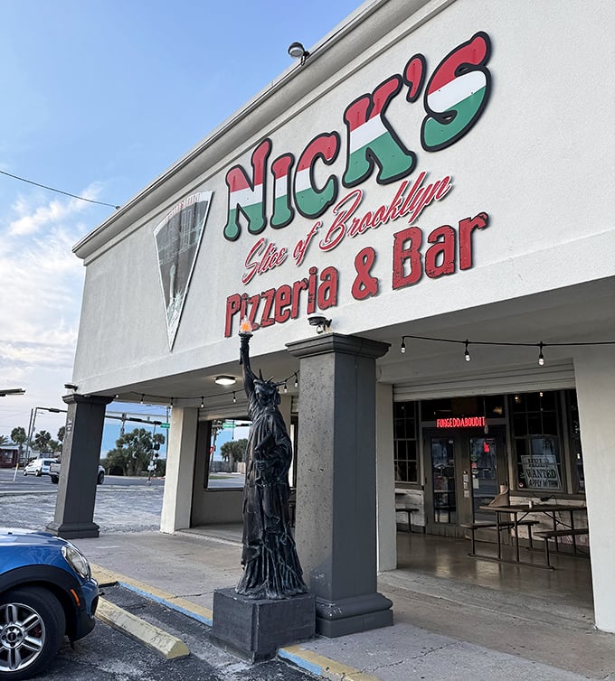 Nick's brings Brooklyn attitude to Panama City Beach – Lady Liberty approves this message.